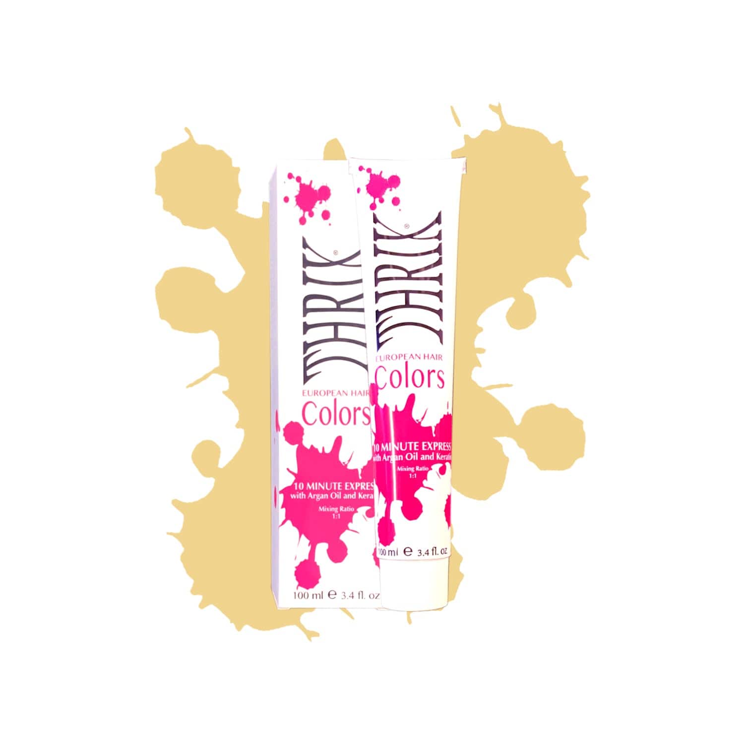 Thrix 10 Min Express Hair Color - GOLDEN - Yellow Natural Base