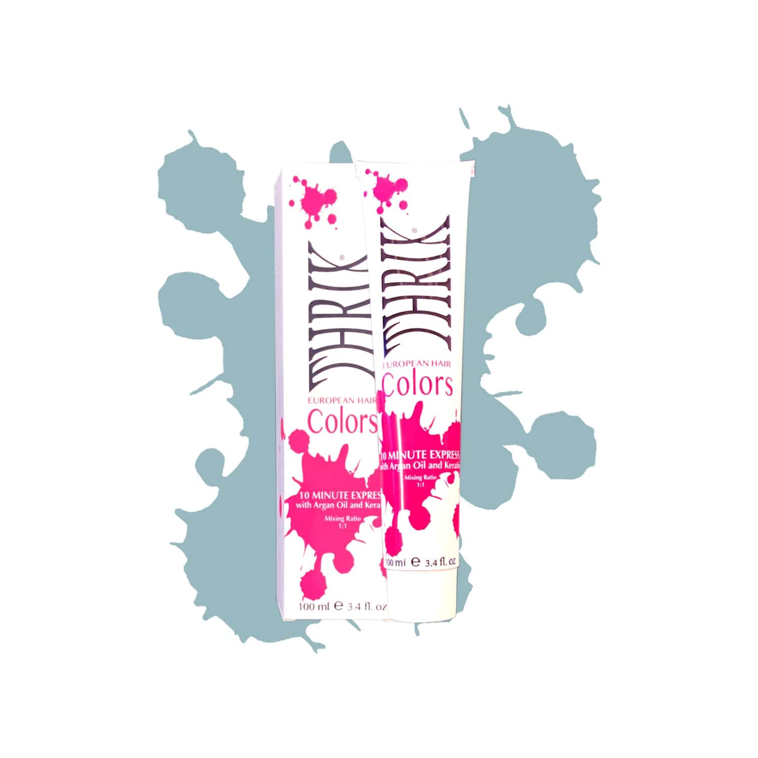 Thrix 10 Min Express Hair Color - INTENSE ASH - Blue Base